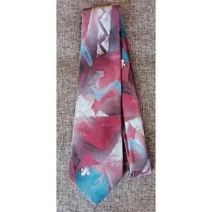 Don Loper | Accessories | Tie 7s 80s 90s Y2k Mens Don Loper Red Green ...